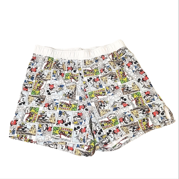 Disney | Shorts | Disney Parks Womens Mickey Mouse Cartoon Comic Boxer ...